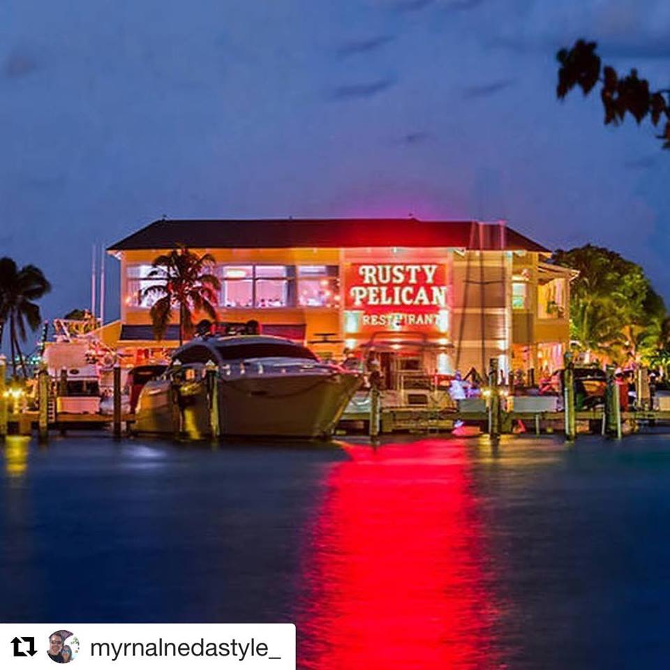 Rusty Pelican Logo Rusty Pelican | Edible South Florida